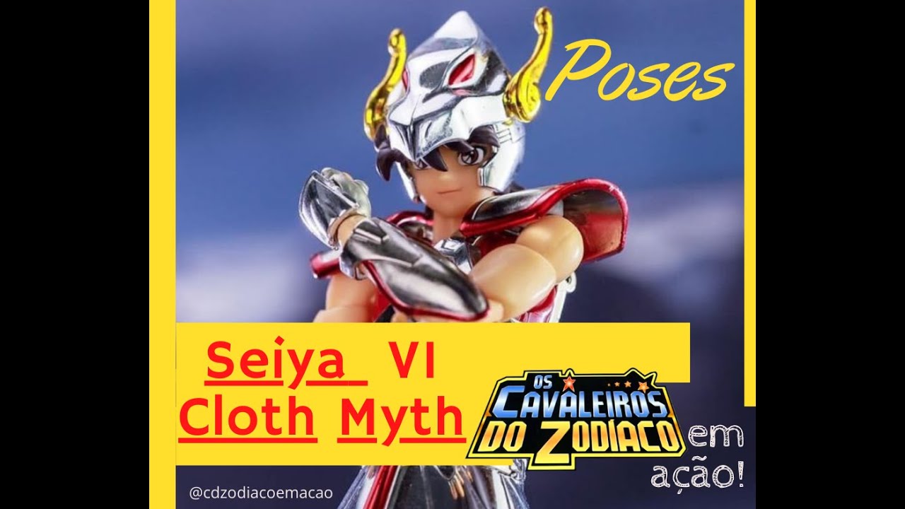 Seiya V1 Cloth Myth Poses - YouTube