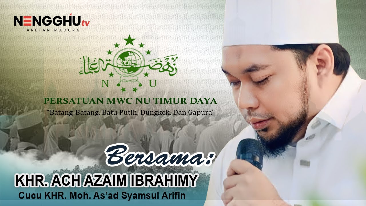 KHR Ach Azaim Ibrahimy | Live Nengghu tv - YouTube