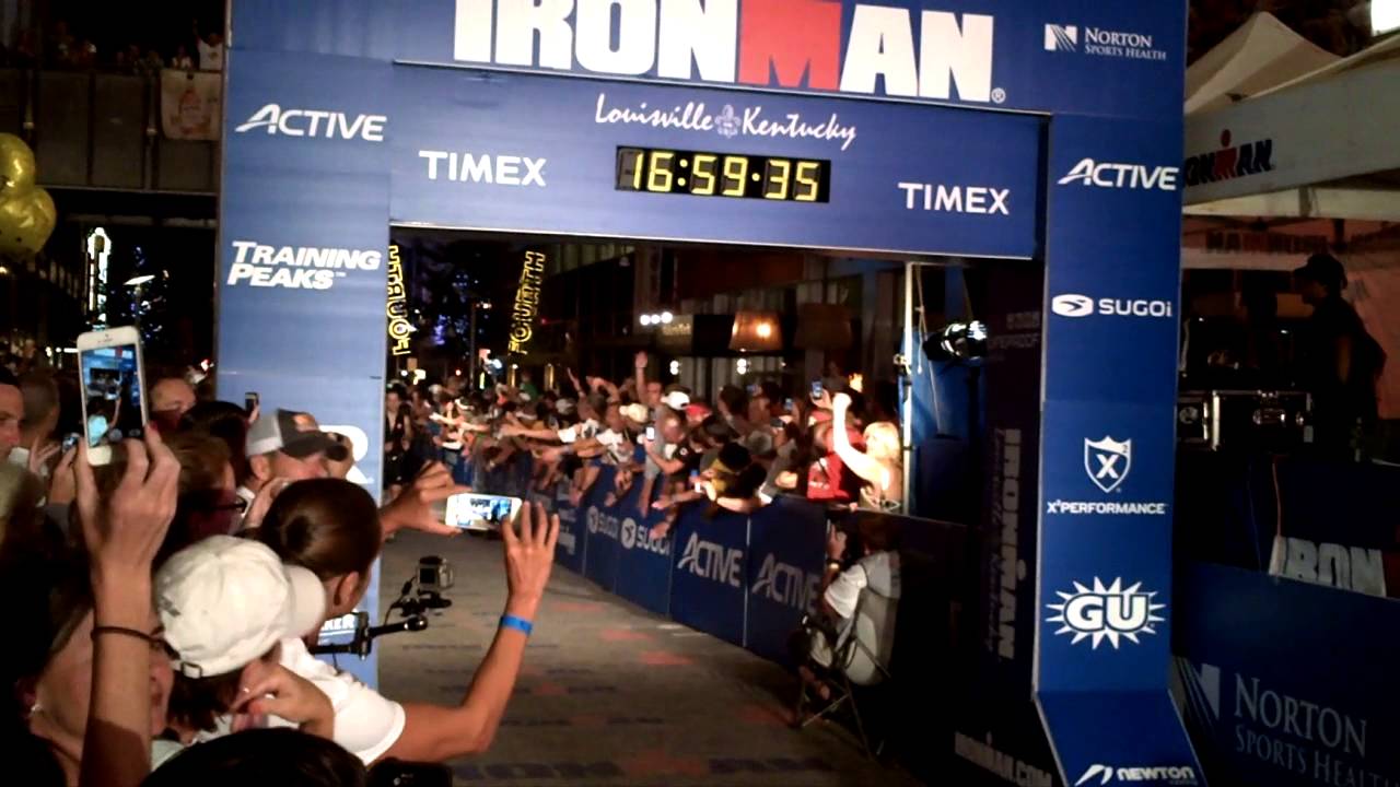 Ironman Louisville 2013 Finish Line video @ midnight - YouTube