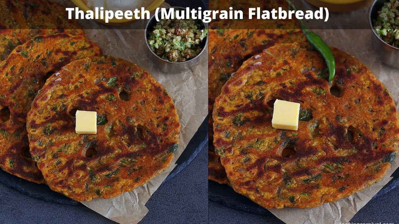 Thalipeeth recipe - YouTube