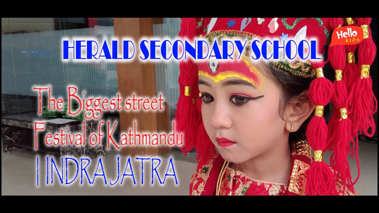 Some glimpses of Indrajatra celebration at Herald Secondary School ...