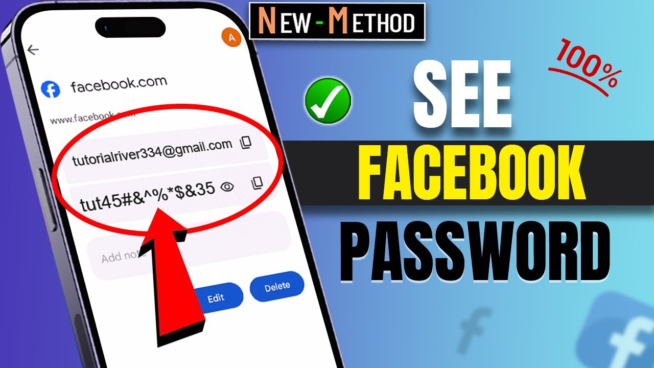 How To See Your Facebook Password 2025 [ Easy Ways ] - YouTube