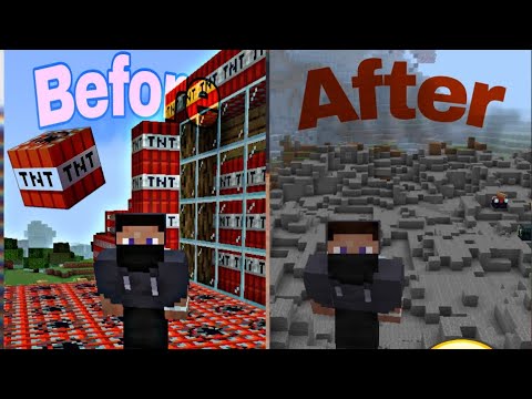 I am making 5 houses and then exploding them in Minecraft 💀 - YouTube