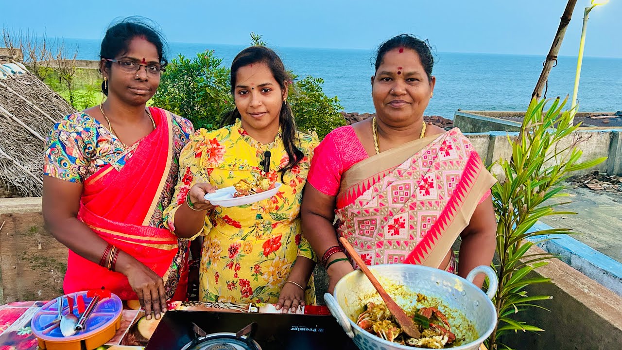 5 மினிட்ஸ் ல நண்டு பிரட்டல் செய்வது எப்படி? வாங்க பாக்கலாம் -5 minutes ...