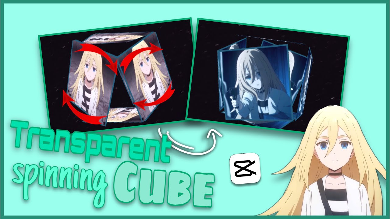 Advanced TRANSPARENT cube TUTORIAL || CapCut - YouTube