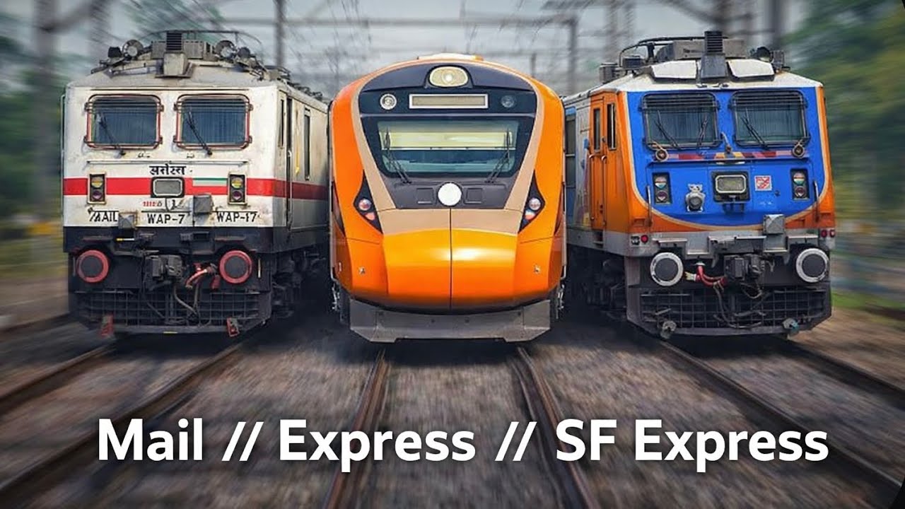 Vande Bharat Meets Rajdhani 😱 | Duronto Express Full Speed Run | Indian ...