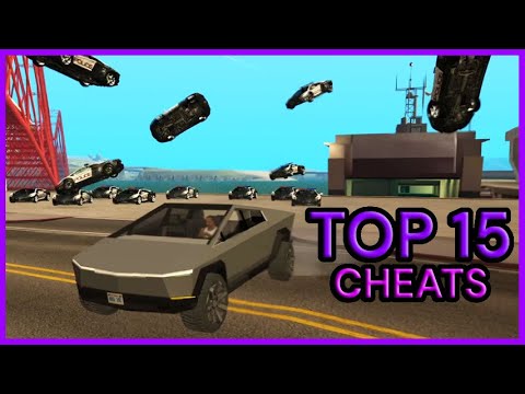 GTA San Andreas - TOP 15 Best Cheats
