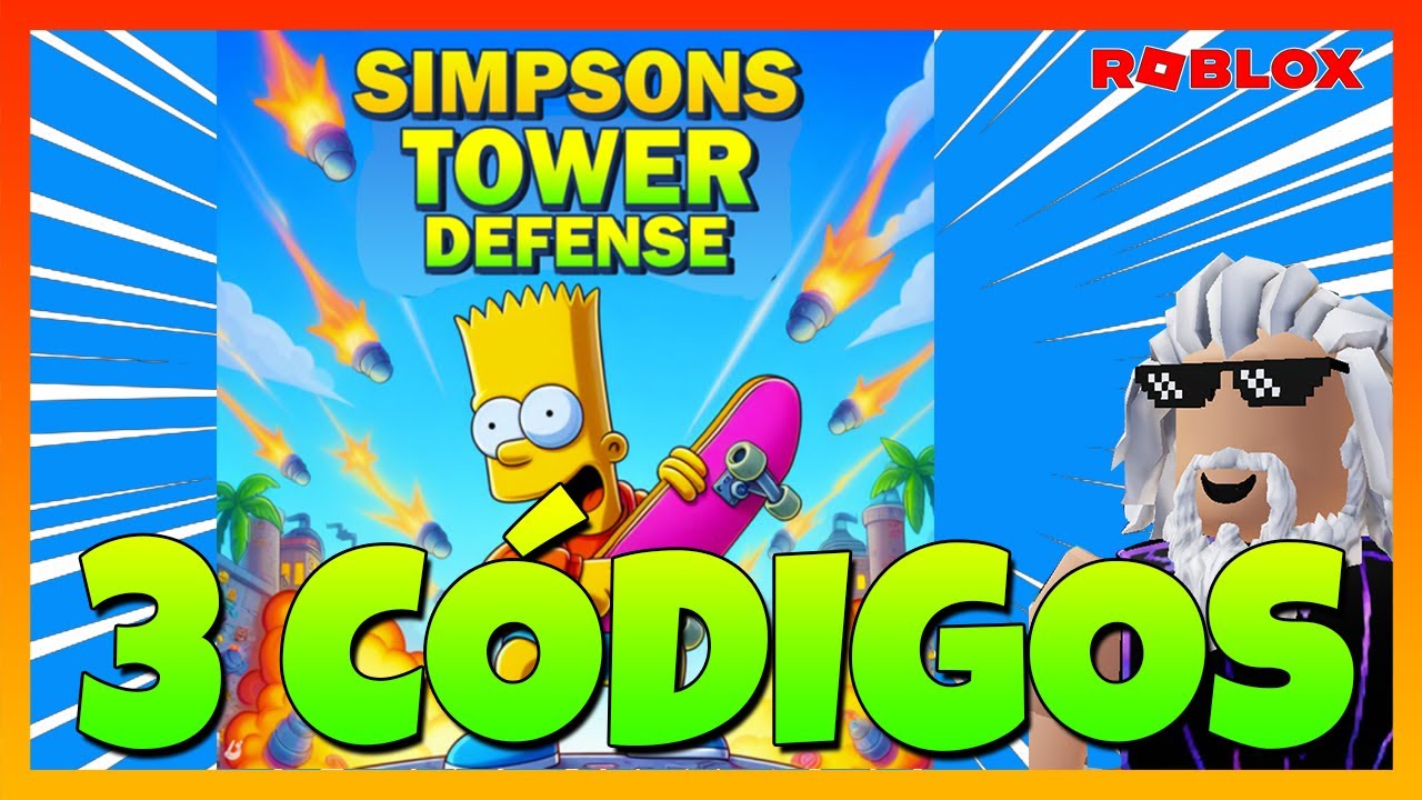 3 CÓDIGOS TODOS los CÓDIGOS activos de ⚠️THE SIMPSONS TOWER DEFENSE⚠️ ...