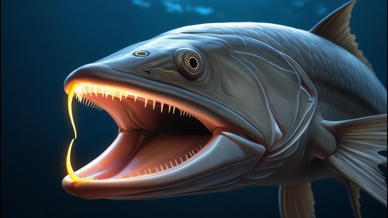 The Gulper Eel: The Deep Sea’s Giant-Mouthed Mystery! 🐍🦷 - YouTube