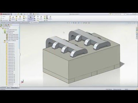 SOLIDWORKS Simulation: HVAC Module - YouTube