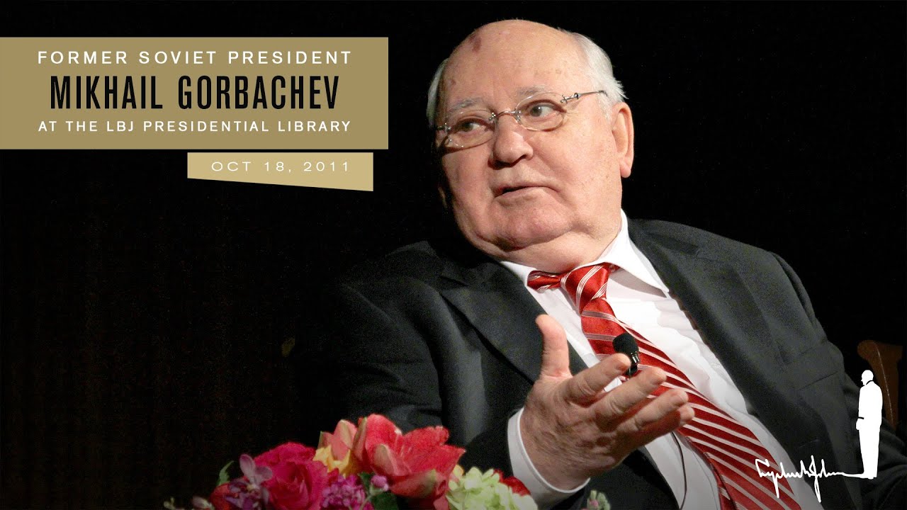 Mikhail Gorbachev talks about Vladimir Putin at the LBJ Library (2011 ...