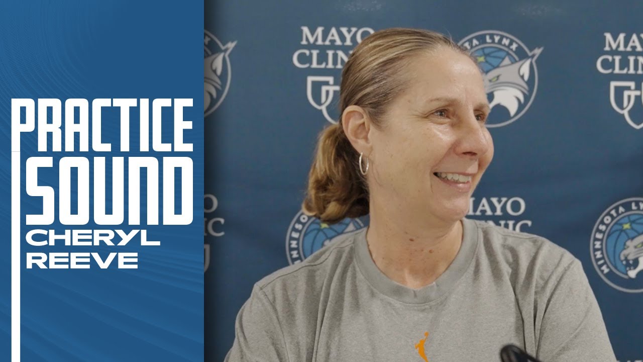 "[Tiffany] Is Our Best Perimeter Defender" | Cheryl Reeve Practice Sound | 05.16.23 - YouTube
