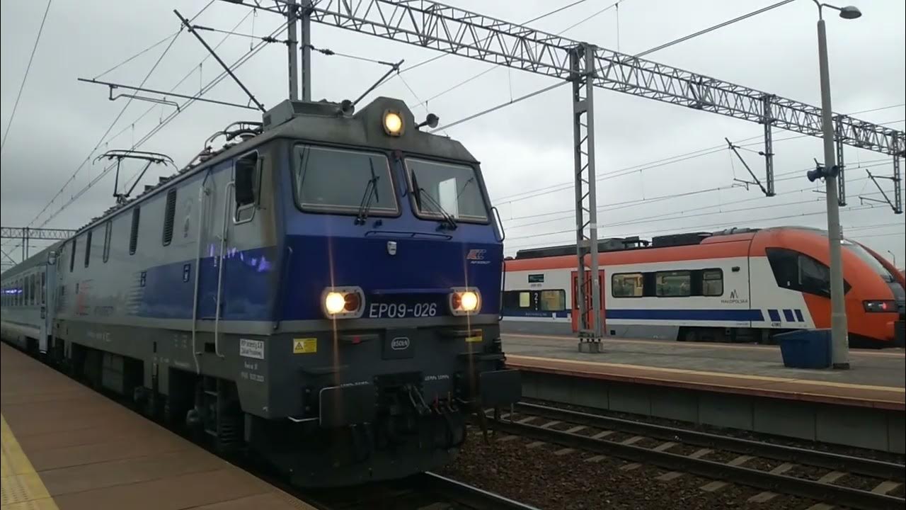 EP09-026 z IC Matejko do Przemyśla. 5.03.2024 - YouTube