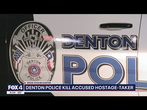Denton police officer fatally shoots man who allegedly held woman at knifepoint