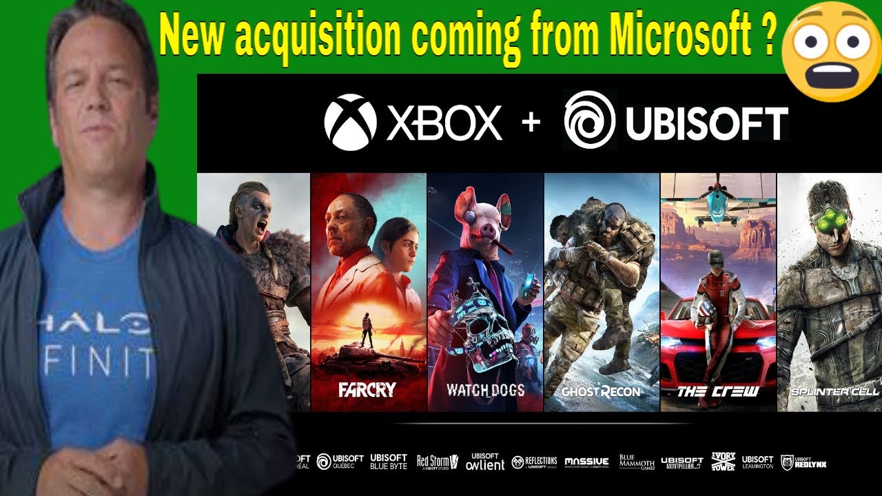 Microsoft could possibly acquire Ubisoft since the company is looking ...