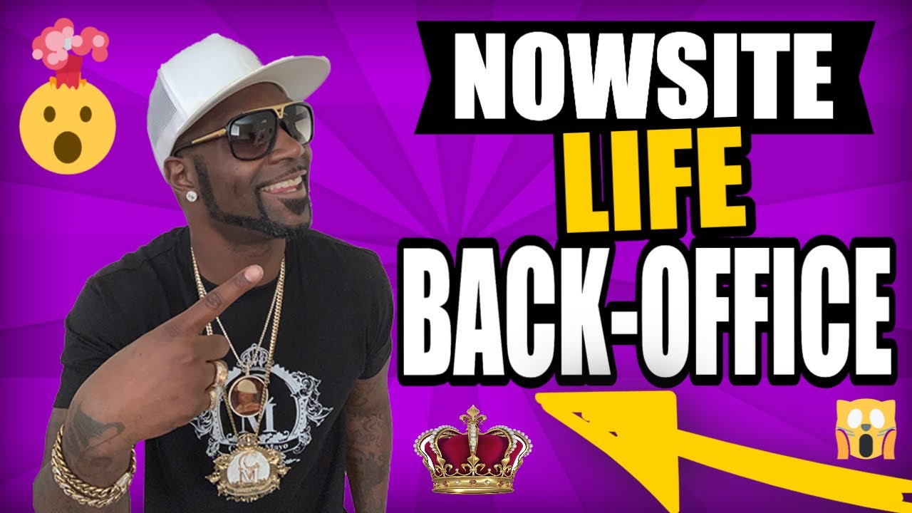 Nowsite Life Back-Office Preview and Overview | Full Nowsite Life ...