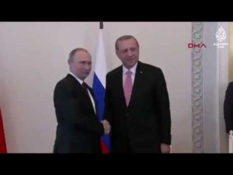 Erdoğan Ve Putin Tarihi Buluşma Komik Video !