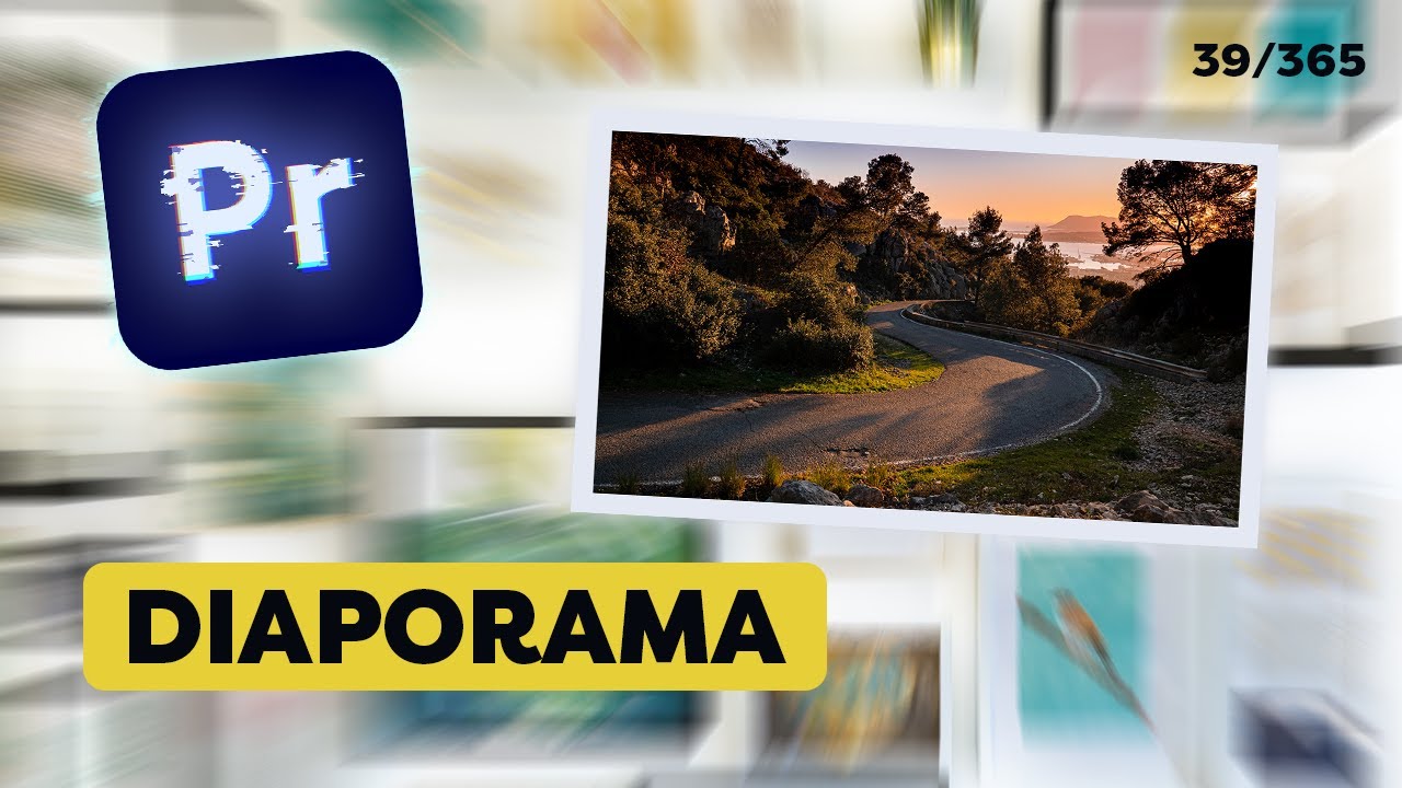 COMMENT FAIRE UN DIAPORAMA SIMPLE ET RAPIDE | Tuto Premiere Pro - YouTube