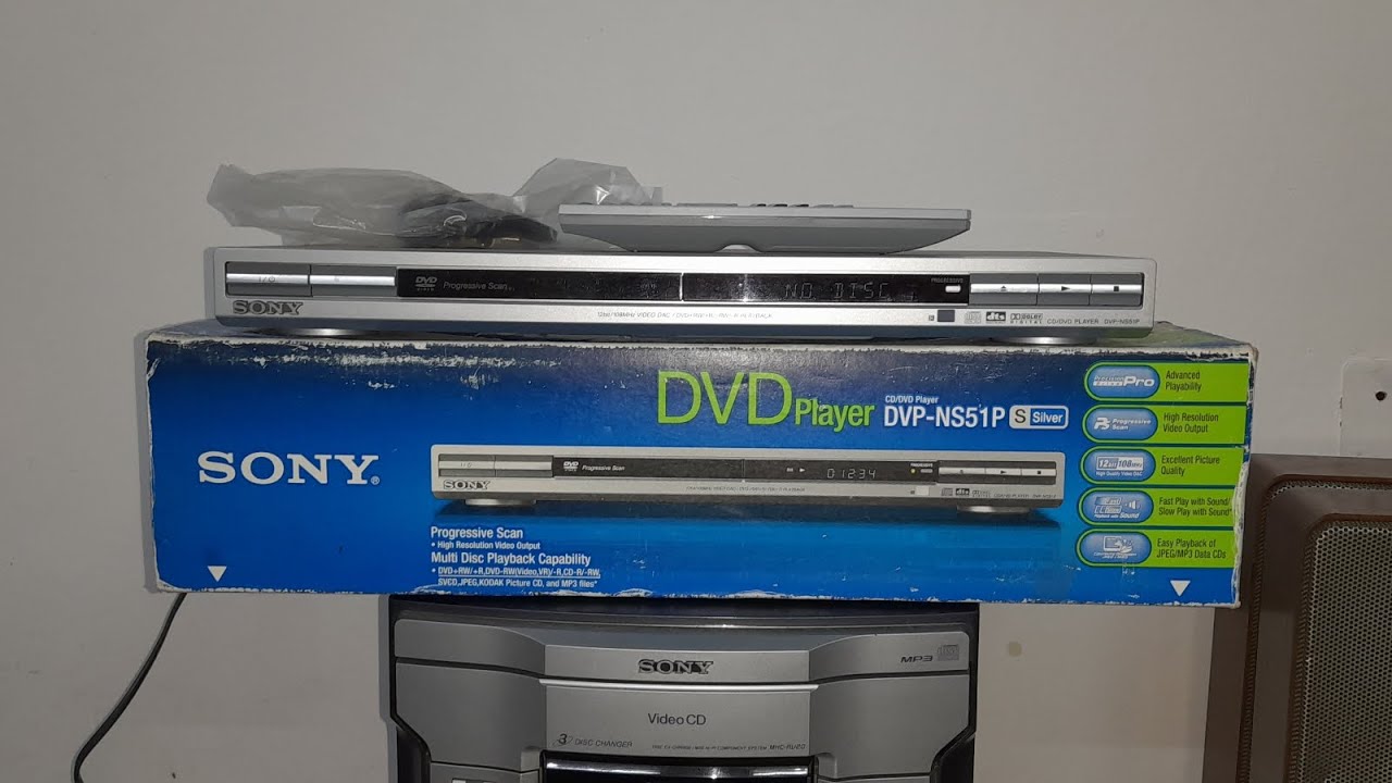 SONY DVD PLAYER MODEL NO DVP-NS51P ABOUT IN HINDI sold out - YouTube