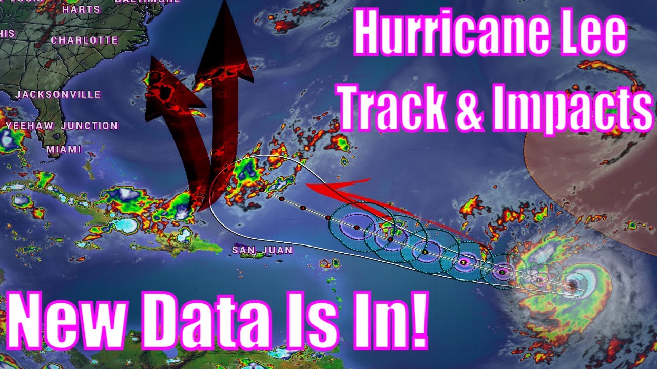 Hurricane Lee Latest Track Update! NEW Data Is In! - The WeatherMan ...