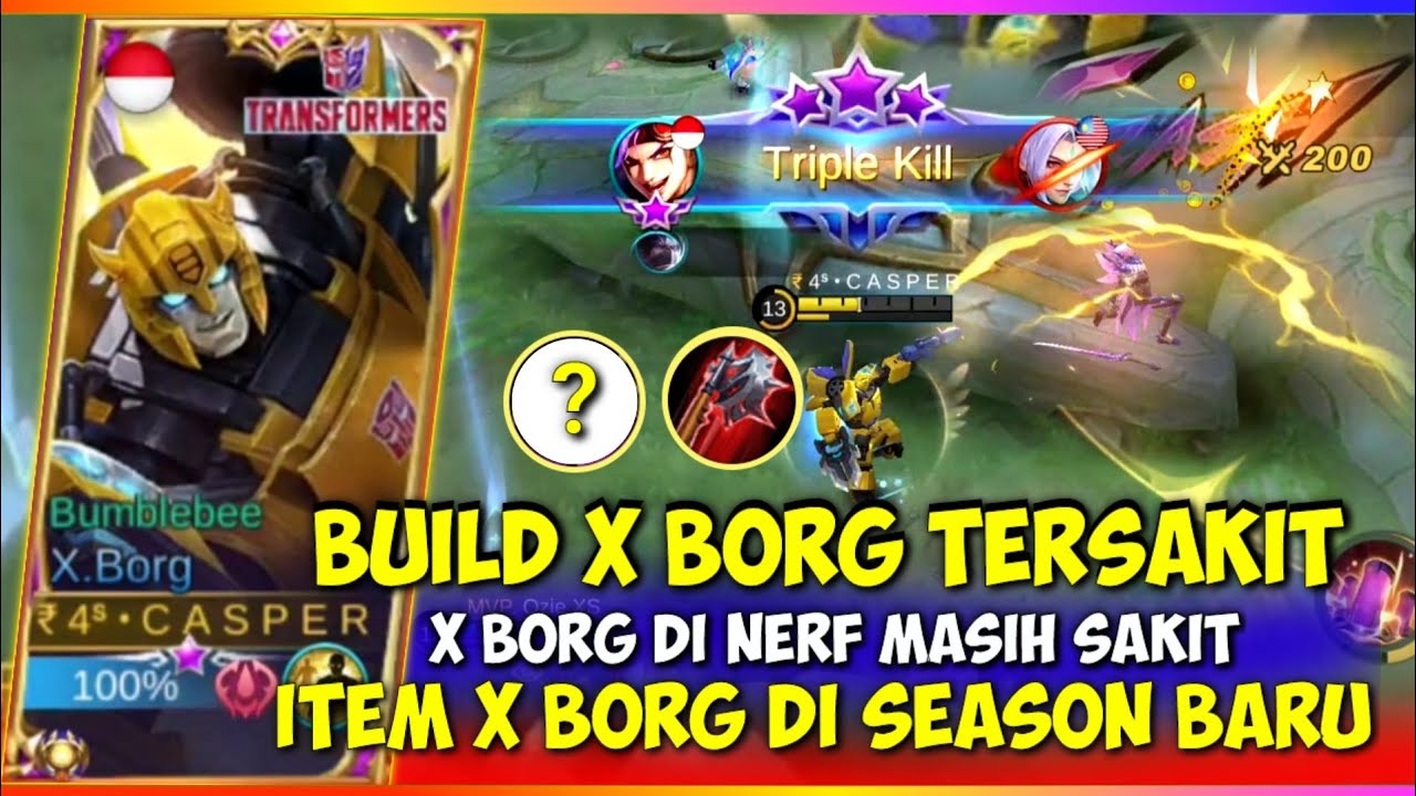 BUILD ITEM X BORG TERSAKIT 2021 TERKUAT - ITEM X BORG TERSAKIT TOP ...