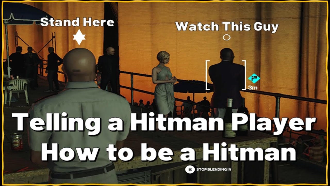 Hitman player is taught how to play Hitman - YouTube