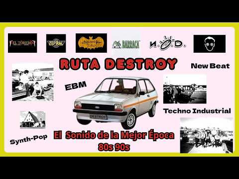 🔴 El Auténtico Sonido de Valencia | Revive la Ruta Destroy 🚗  (Remember 80s-90s) 🎸🎹