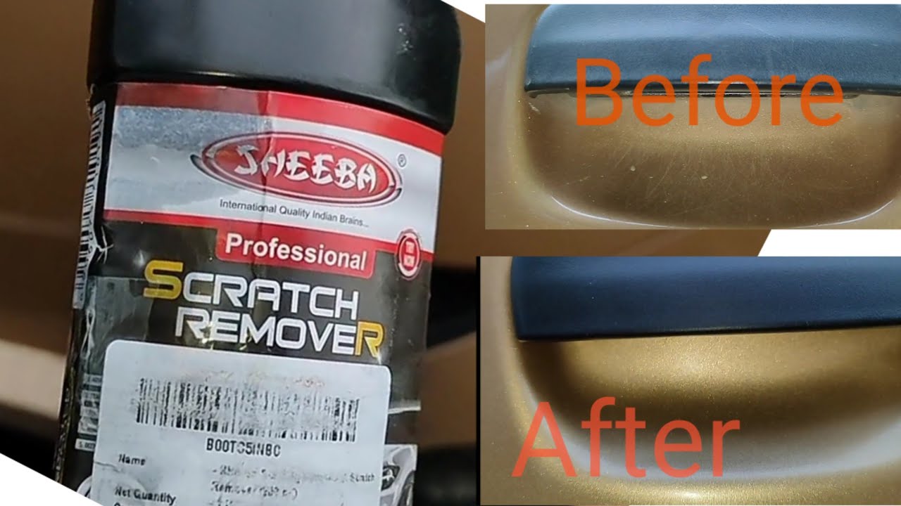 how to remove car scratch | car minor scratch - YouTube
