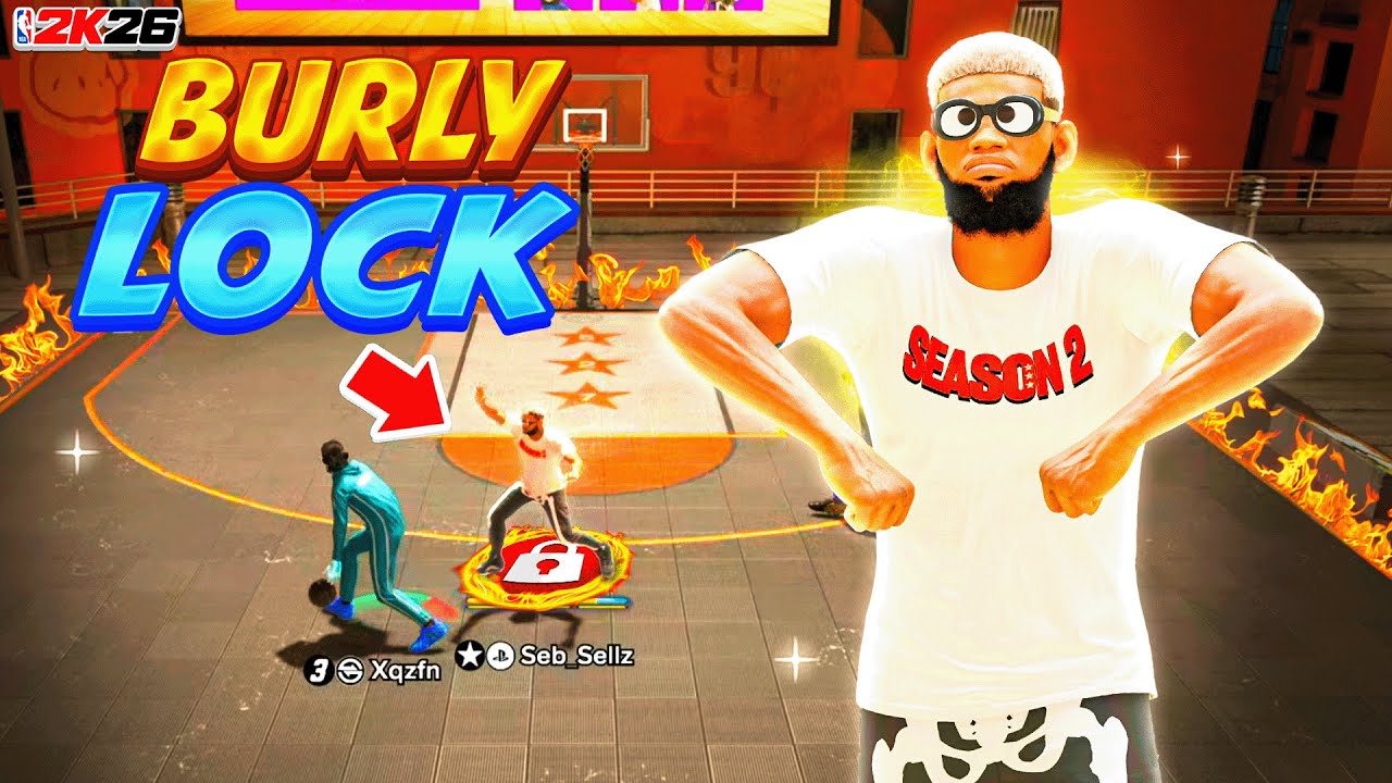 MY 99 PERIMETER "BURLY LOCK" BUILD IS A MENACE IN THE PARK ON NBA 2K26 ...