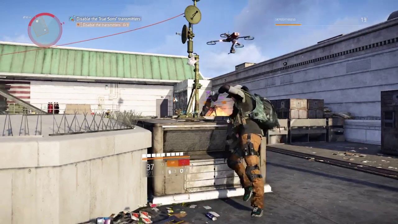 The Division 2: true sons broadcast outpost SHD side mission - YouTube