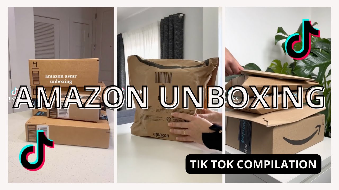 Amazon Unboxing - Unbox With Me #01 [Asmr] - YouTube