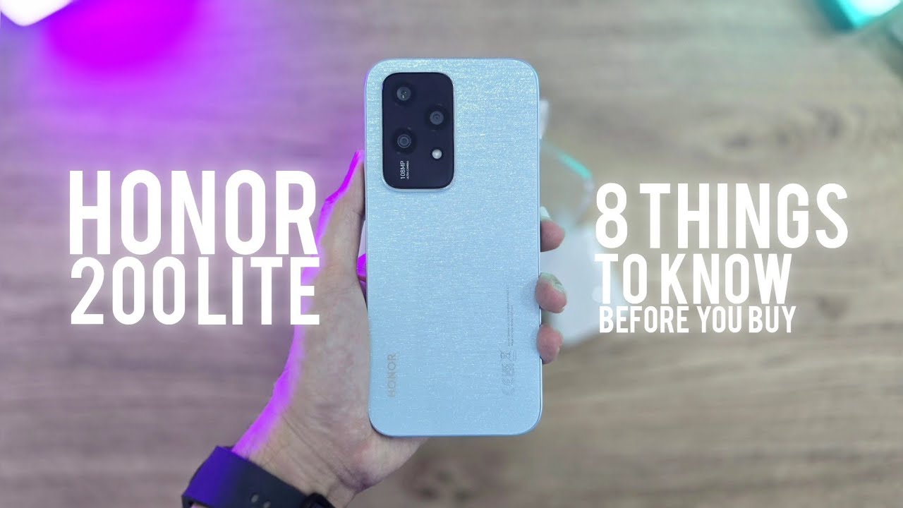 Honor 200 Lite - All You Need to Know! Multi Talented MID Range Phone ...