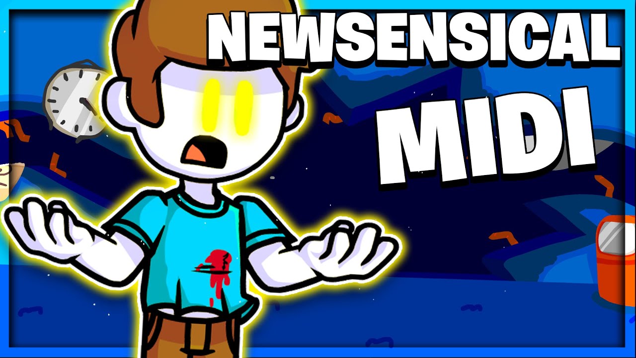 [Friday Night Funkin] - NEWSENSICAL MIDI/FLP [VS NONSENSE] - YouTube