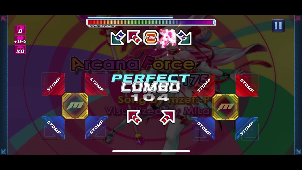 Pump It Up Mobile: Arcana Force S4 - YouTube