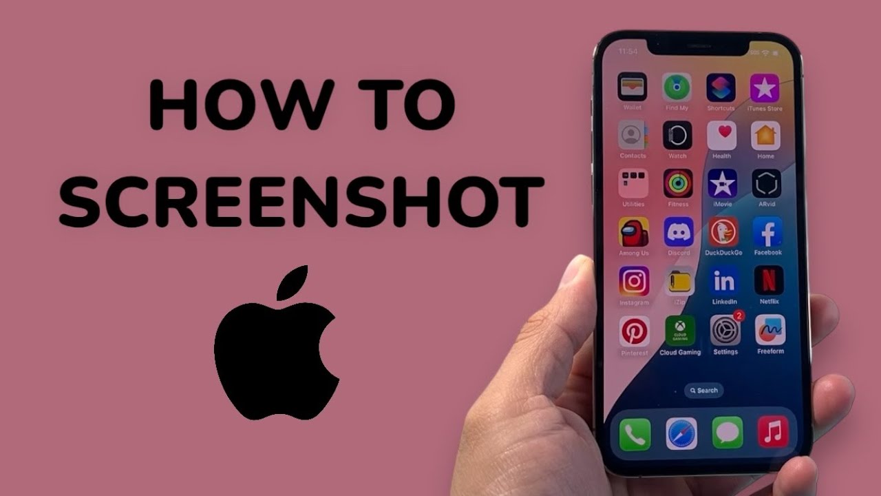 How To Screenshot On iPhone 12 Pro - YouTube
