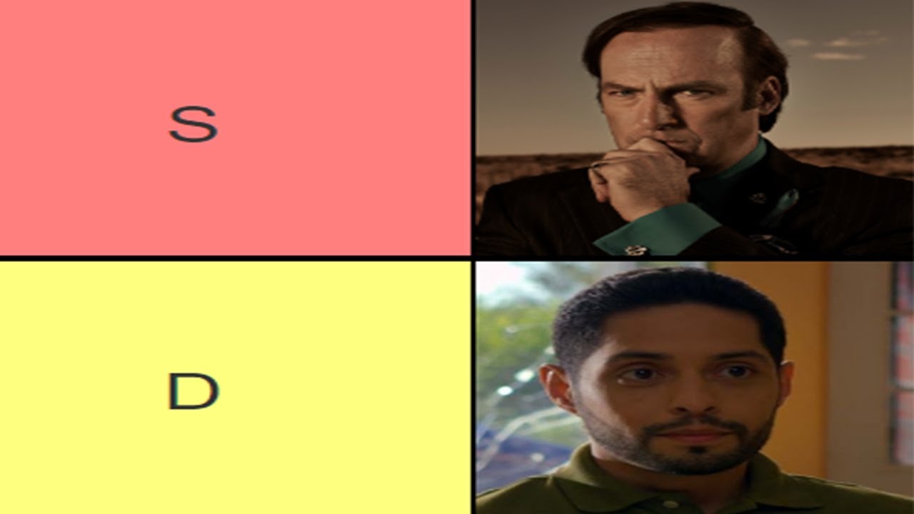 Breaking Bad / Better Call Saul Character Tier List - YouTube