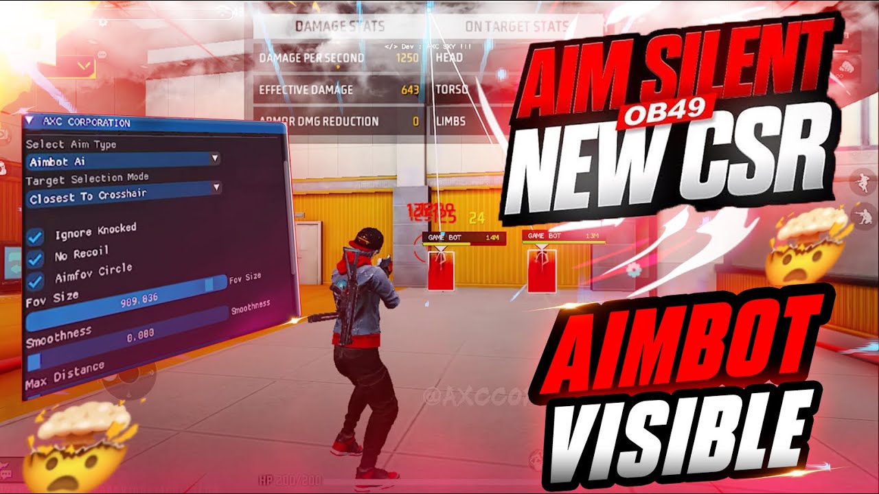 FREE PANEL PC OB48 GRATIS FREE FIRE AIMBOT HEAD 100% SAFE 🎁| ANTI BAN 100 % | AXC CORPORATION ...