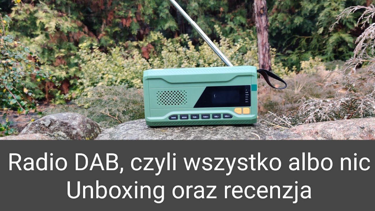 Radio DAB, czyli wszystko albo nic. Unboxing oraz recenzja. - YouTube