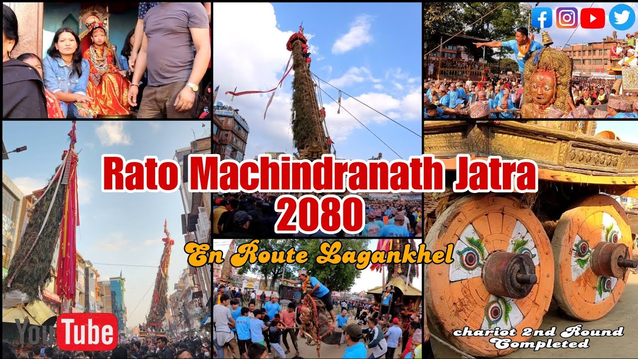 Rato Machindranath Jatra 2080 | Visit To His Mother | En Route To ...