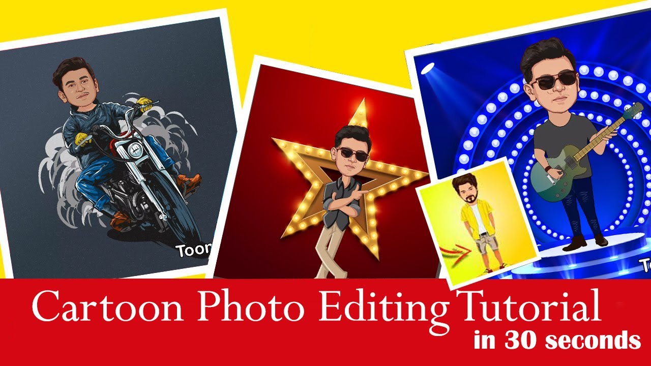 Cartoon Photo Editing 2021 Trending Cartoon Editing Tutorial Toon App 2021 Youtube