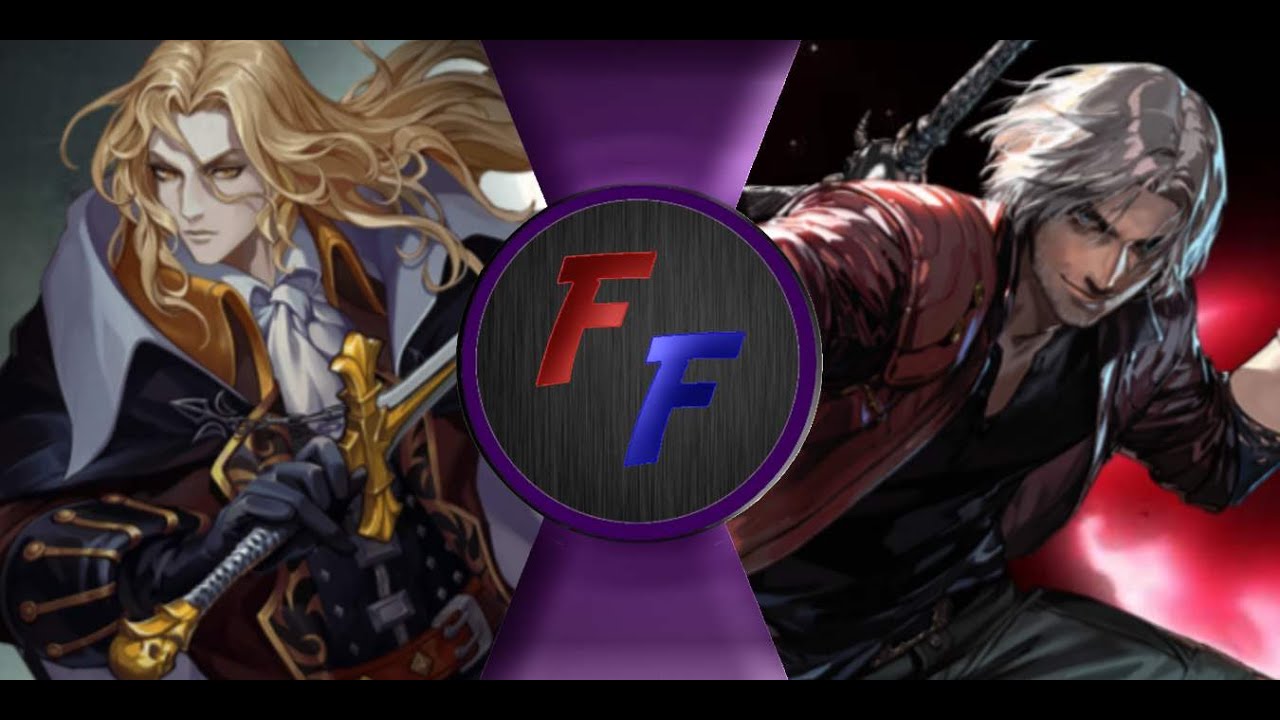 Alucard vs Dante (Castlevania vs Devil May Cry) | FICTIONAL FACE-OFF ...