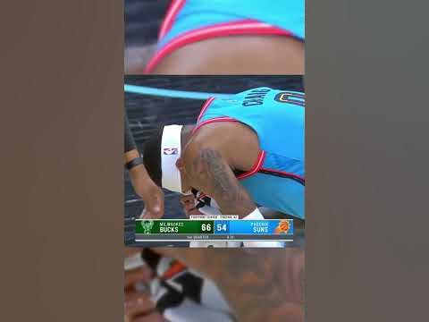 Giannis Knocked out Torrey Craig's tooth with his elbow and didn't even notice - YouTube