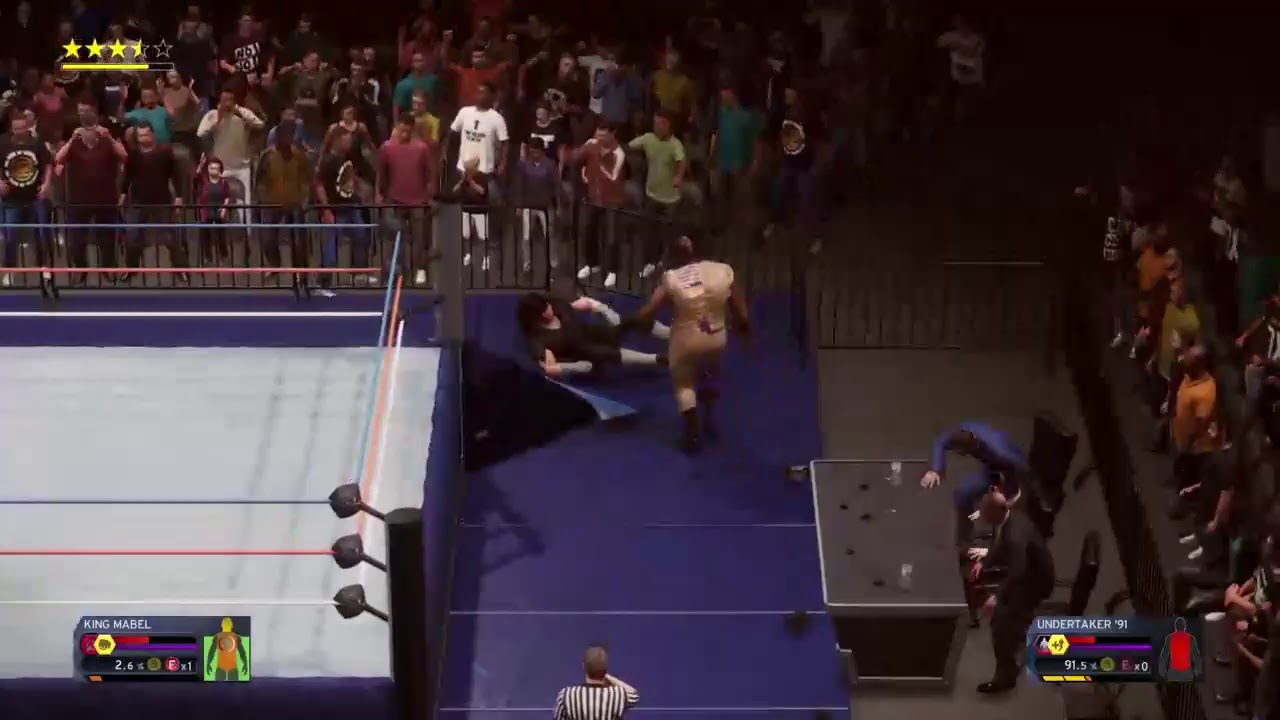 KING MABEL VS UNDERTAKER - WWF CHAMPIONSHIP - YouTube