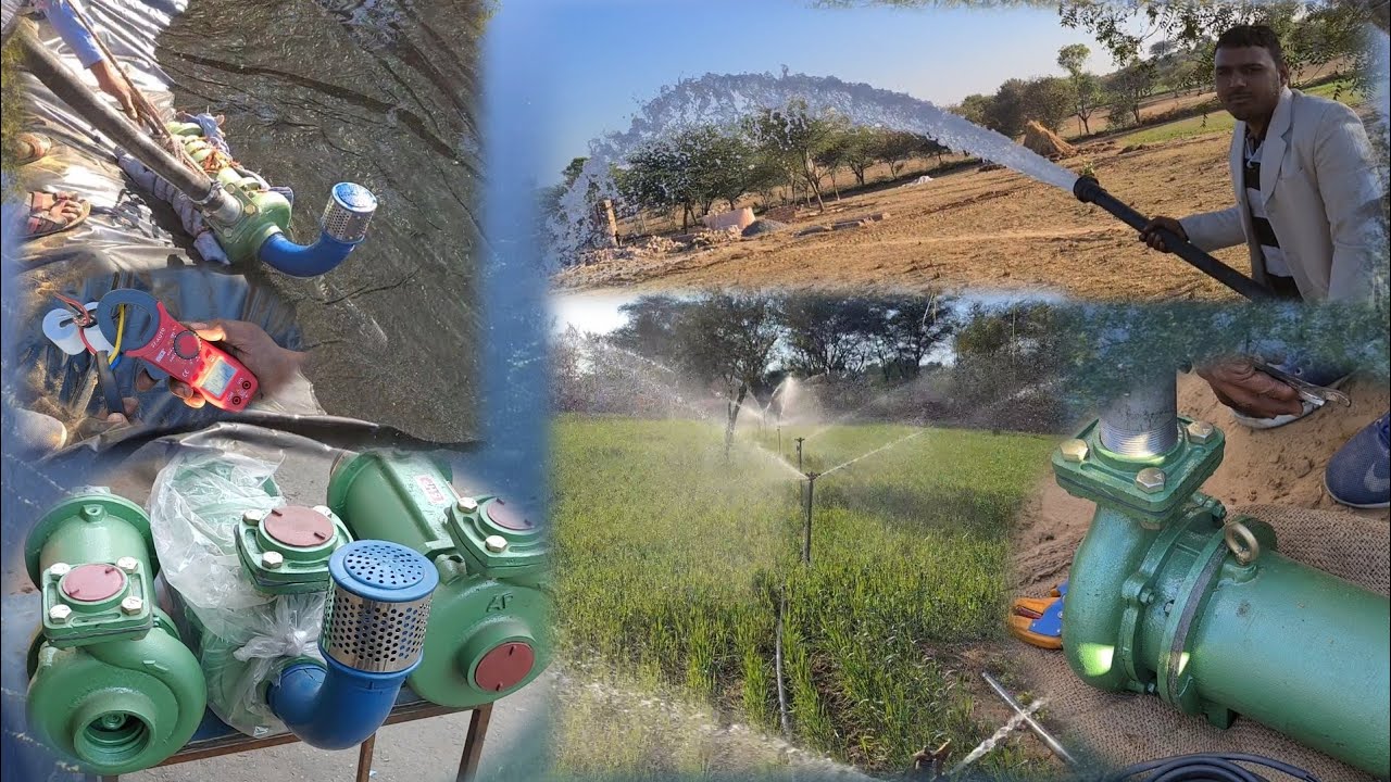 OpenWell Submersible Water pump Fitting in borewll Submersible motor 2 ...