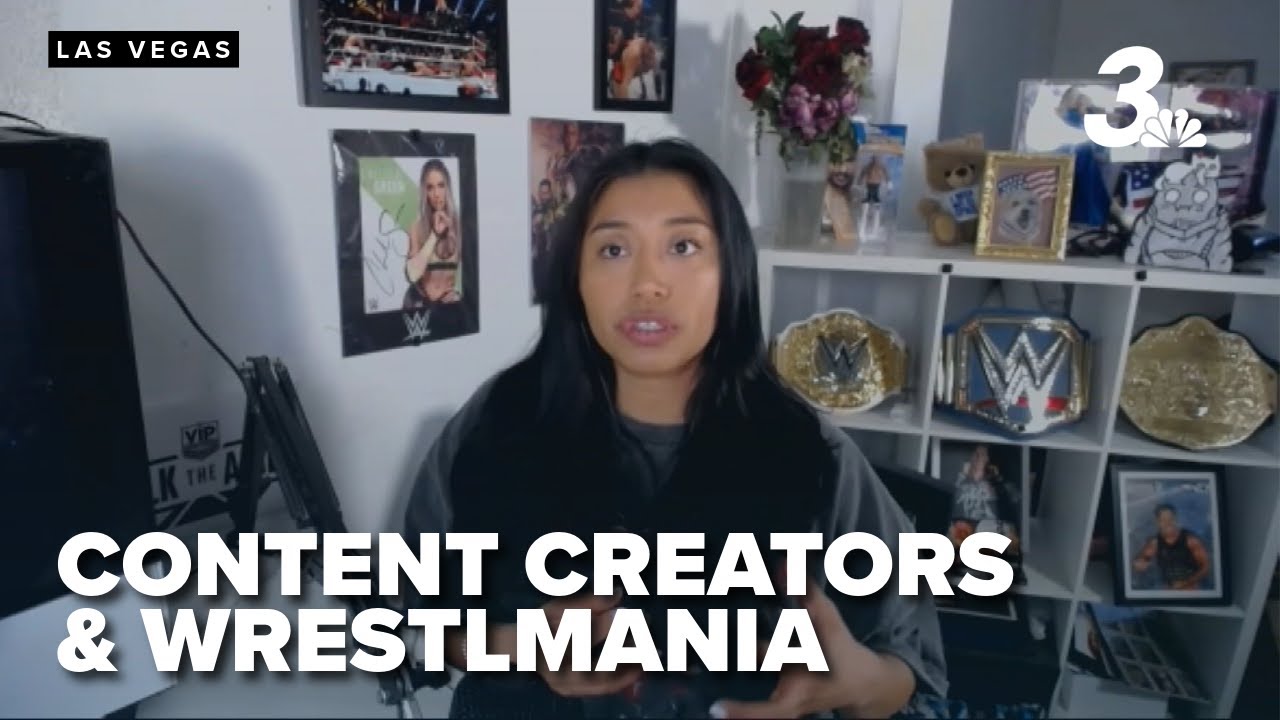 Content creators add fresh excitement to WWE fan experience in Las ...