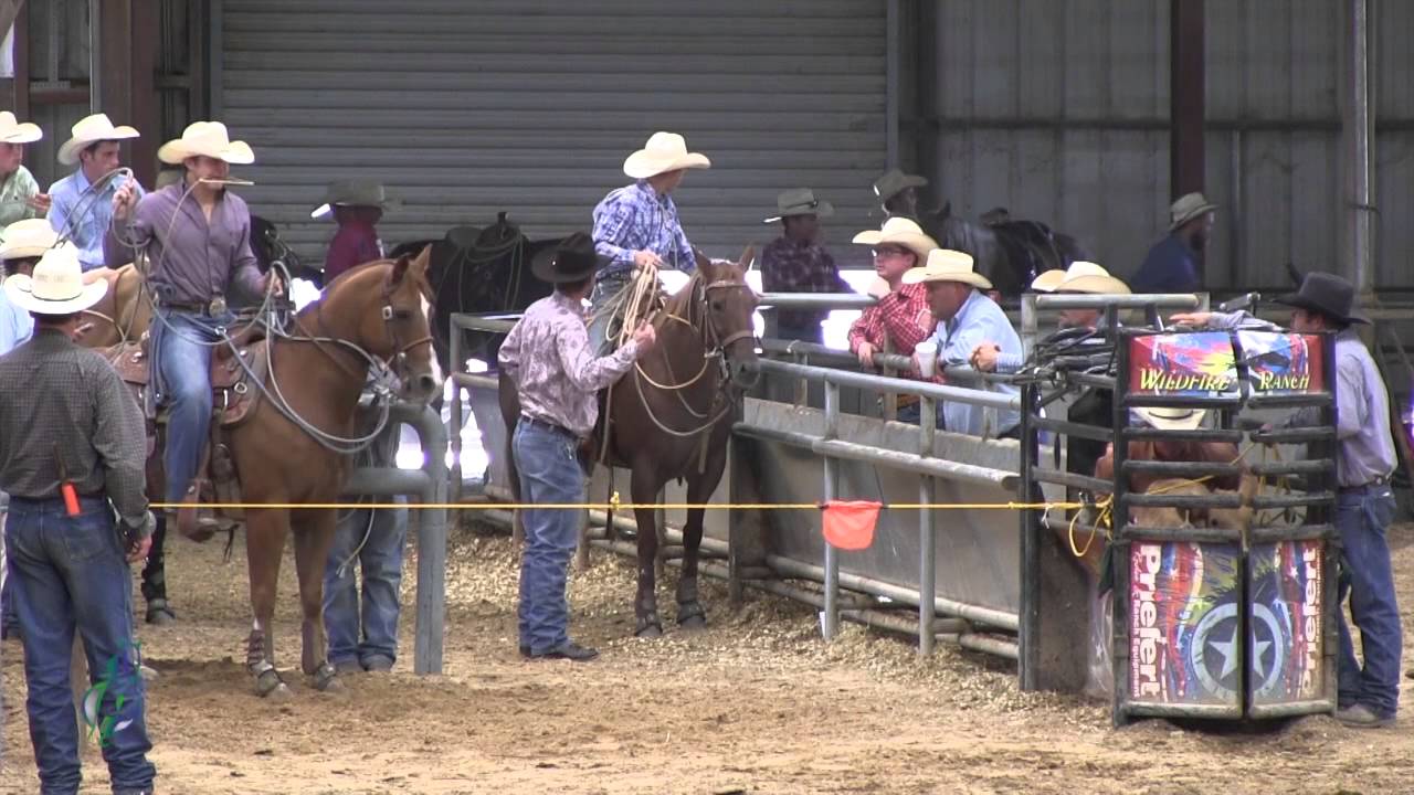 Region X Rodeo - Keaton D. - Calf Ropes under 10 sec. - YouTube