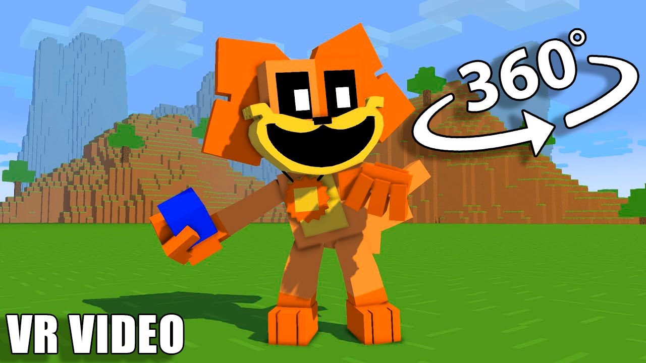 360° VR Smiling Critters - Minecraft Animation - YouTube