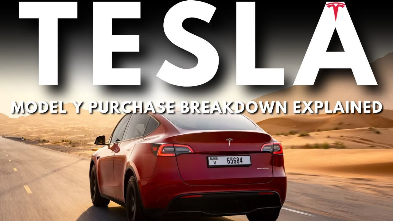 Model Y Purchase Breakdown Explained - YouTube