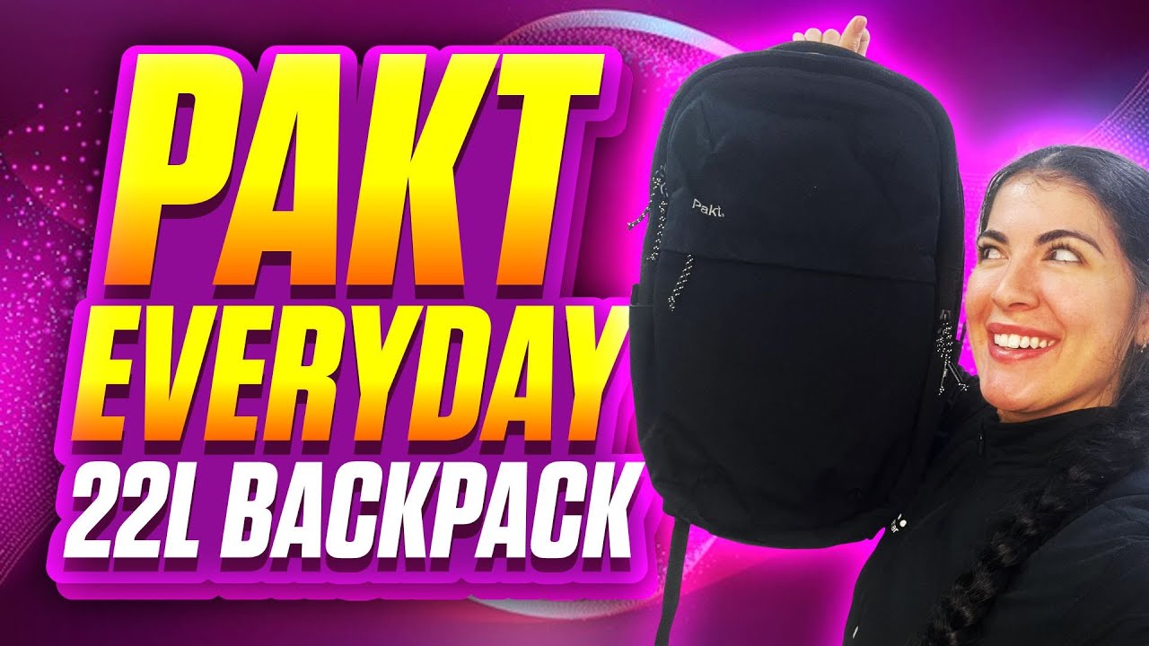 PAKT EVERYDAY BACKPACK 22L REVIEW: A Classic EDC - YouTube