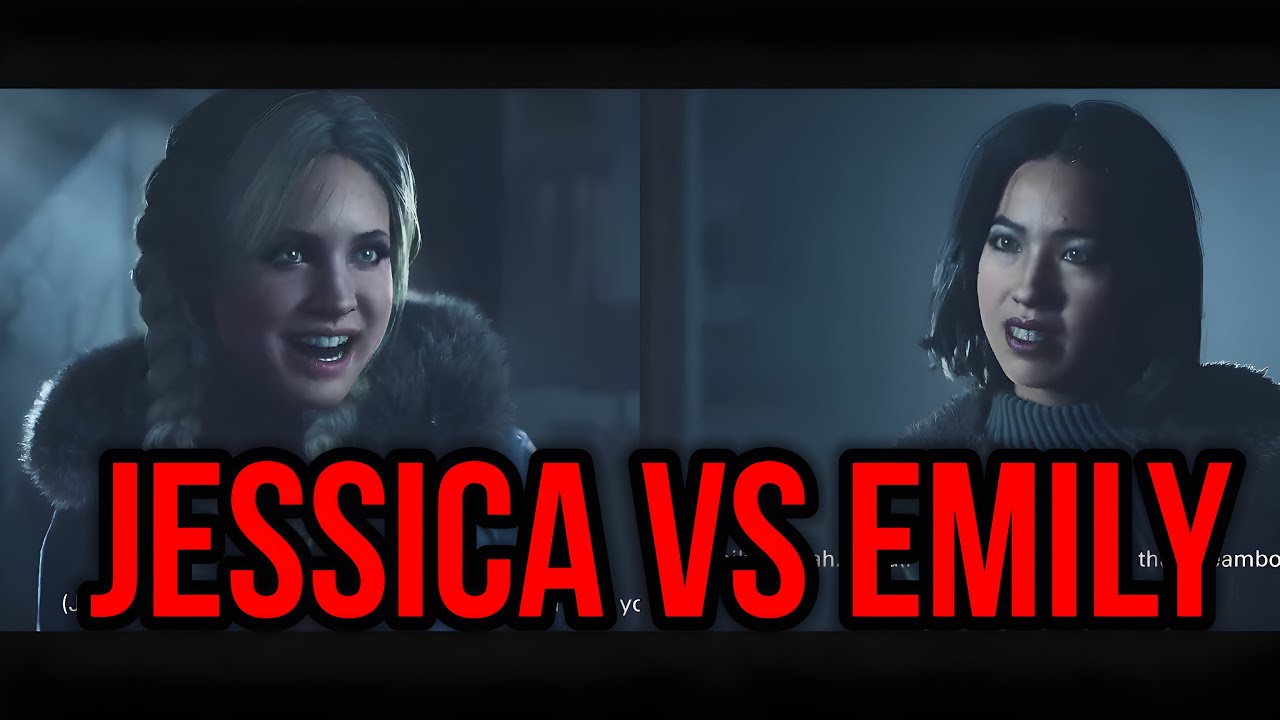 Until Dawn Remake -Jessica VS Emily 4K UHD - YouTube